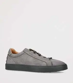 TOD'S Leather Elastic Cassetta Sneakers