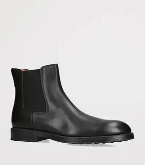 TOD'S Leather Chelsea Boots