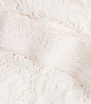 Wolford Infinite Rose Net Tights