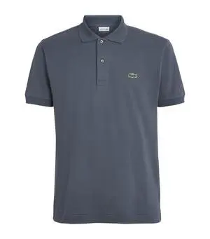 Lacoste Cotton Original Polo Shirt - Grey