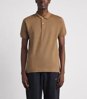 Lacoste Cotton Original Polo Shirt - Brown