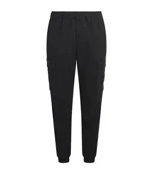 Stone Island Stretch Cotton-wool Cargo Trousers