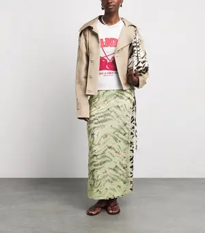 GANNI Organic Cotton Graphic Tank Top