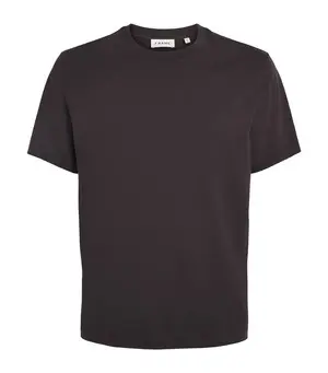 FRAME Cotton T-shirt - Brown
