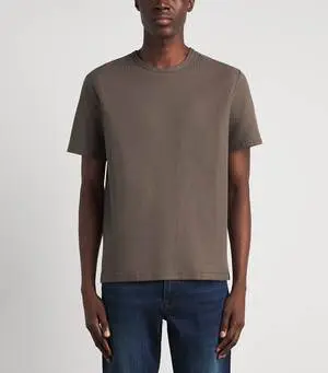 FRAME Cotton Jacquard T-shirt
