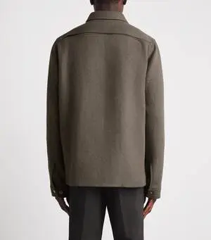 Rick Owens Virgin Wool Brad Overshirt
