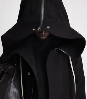 Rick Owens Longline Padded Megaparka Coat