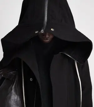 Rick Owens Longline Padded Megaparka Coat