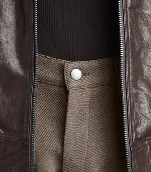 Rick Owens Wool Twill Wide-leg Trousers
