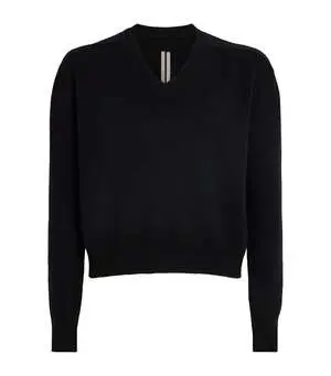 Rick Owens Cashmere-wool Tommy Sweater - Black