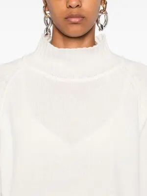 BEYOU Cashmere Turtle-neck Sweater