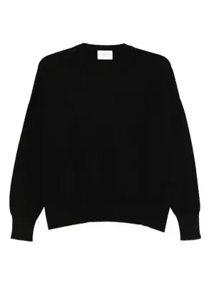BEYOU Cashmere Crewneck Sweater - Black