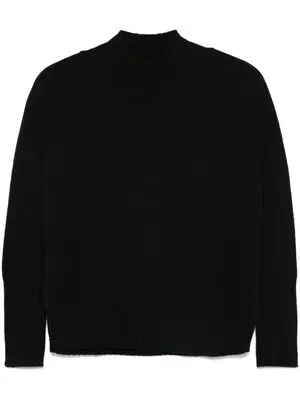 BEYOU Cashmere Turtle-neck Sweater - Black