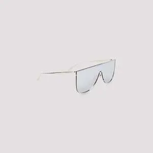 Alaïa Mask Sunglasses - Metallic