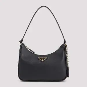 Prada Saffiano Leather Shoulder Handbag