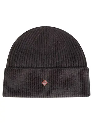 Casablanca Classic Wool Beanie For - Marrone