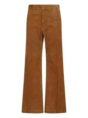 Polo Ralph Lauren Cotton Stretch Trousers With Contoured Fit