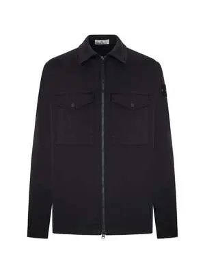 Stone Island Stonewashed Effect Overshirt