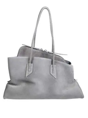Attico Medium Shoulder Bag - Grigio