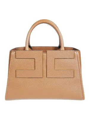 Elisabetta Franchi Handheld Shoulder Bag - Marrone