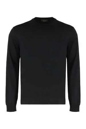 SLOWEAR Round-neck Wool Sweater With Long Sleeves - Grey