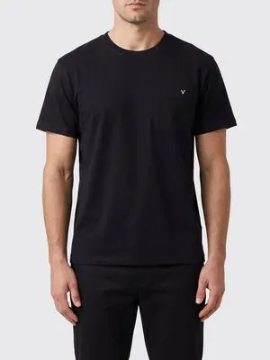Valentino Garavani Cotton T-shirt With Vlogo - Black