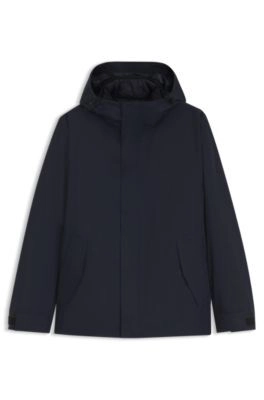 BOSS Hooded Casual Waterproof Jacket