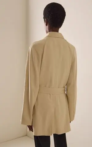 THE ROW Elisa Belted Twill Jacket