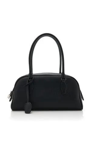 THE ROW India East/west Small Leather Bag - Black
