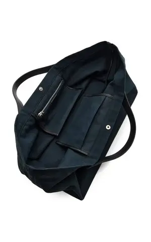 THE ROW Idaho Canvas Tote Bag - Navy