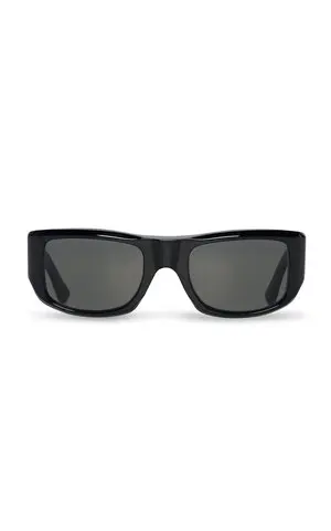 THE ROW A Square-frame Acetate Sunglasses - Black