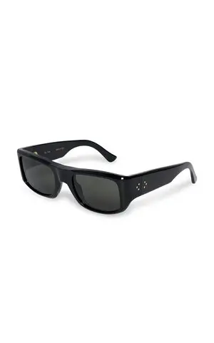 THE ROW A Square-frame Acetate Sunglasses - Black