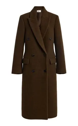 THE ROW Bamira Wool Coat - Brown