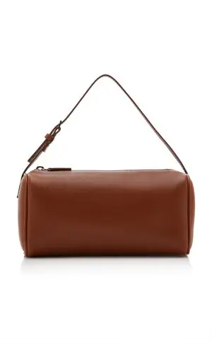 THE ROW 90's Leather Bag - Brown