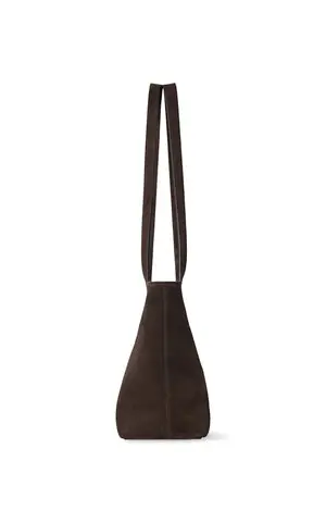 THE ROW Parker Suede Tote - Brown