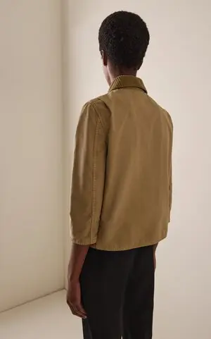 THE ROW Benka Cotton Canvas Jacket
