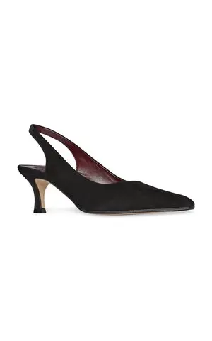 THE ROW Inez Suede Slingbacks