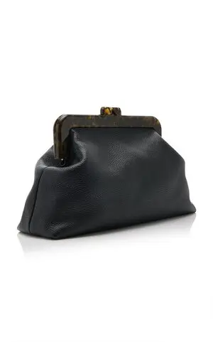 THE ROW Suri Leather Clutch