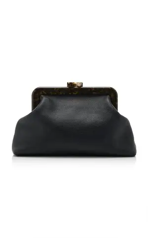 THE ROW Suri Leather Clutch