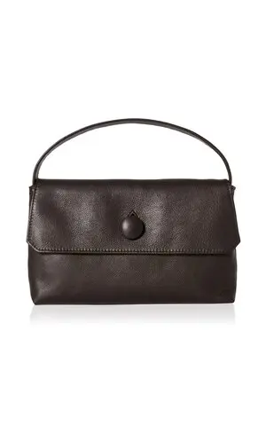 THE ROW Sally Leather Shoulder Bag - Brown