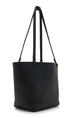 THE ROW Medium Park Leather Tote - Black
