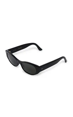 THE ROW C Oval-frame Acetate Sunglasses