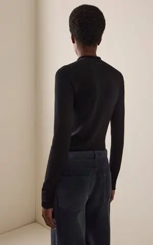 THE ROW Phaed Cashmere Top