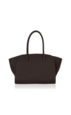 THE ROW Marlo 12 Leather Tote Bag - Brown
