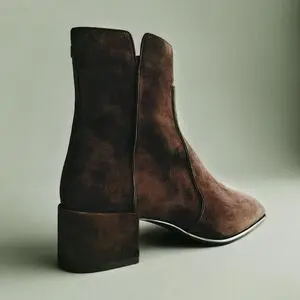 JIMMY CHOO Eliot Suede Ankle Boots - Brown