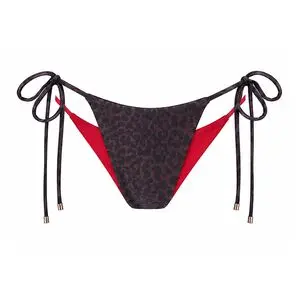 BELLETAGE SWIMWEAR The Leo Bikini Bottom - Red/yellow