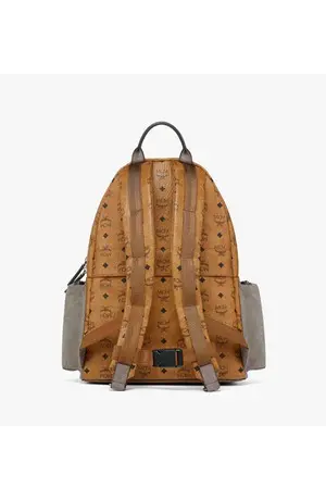 Mcm X We The Best Stark Backpack In Visetos And Suede