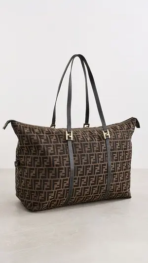 Shopbop Fendi Zucca Canvas Boston Handbag