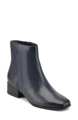 Easy Spirit Sidney Leather Bootie - Blue