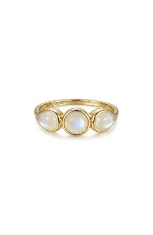 ST. MORAN Trio Moonstone Ring